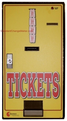 Bill Changers, Credit Card, Token and Ticket Dispensing Machines Ticket ...