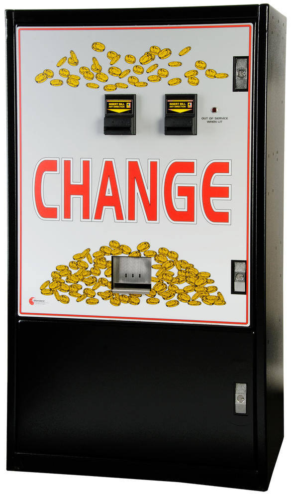 MC-930-DA Standard Change-Maker- Dual Acceptor Stand Alone Bill to Coin ...